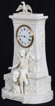 Parian Figural Mantle Clock Price Guide