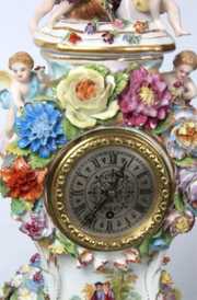 Dresden Porcelain Mantle Clock Price Guide