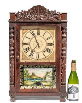 Carved Pillar and Splat Clock Price Guide