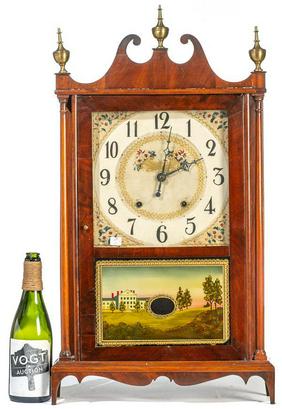 Eli & Samuel Terry Pillar & Scroll Clock Price Guide