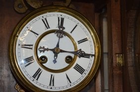 German Walnut Wall Clock Price Guide