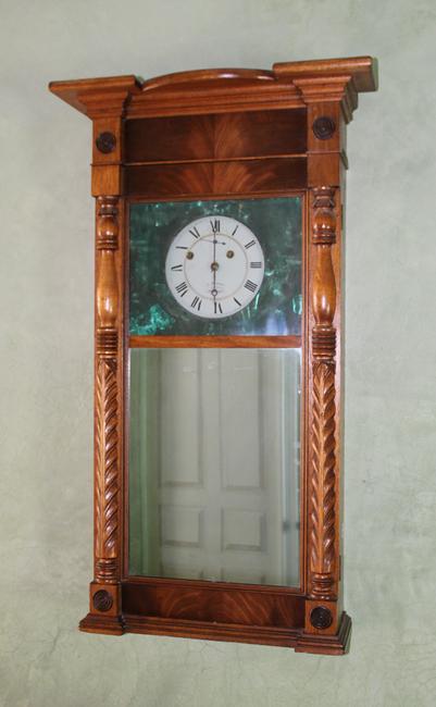 Asa Munger Eight Day Time and Strike Clock Price Guide