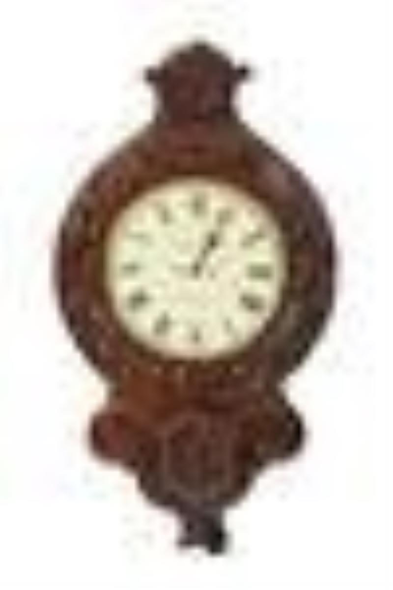 Benham & Sons Carved Mahogany Wall Clock Price Guide
