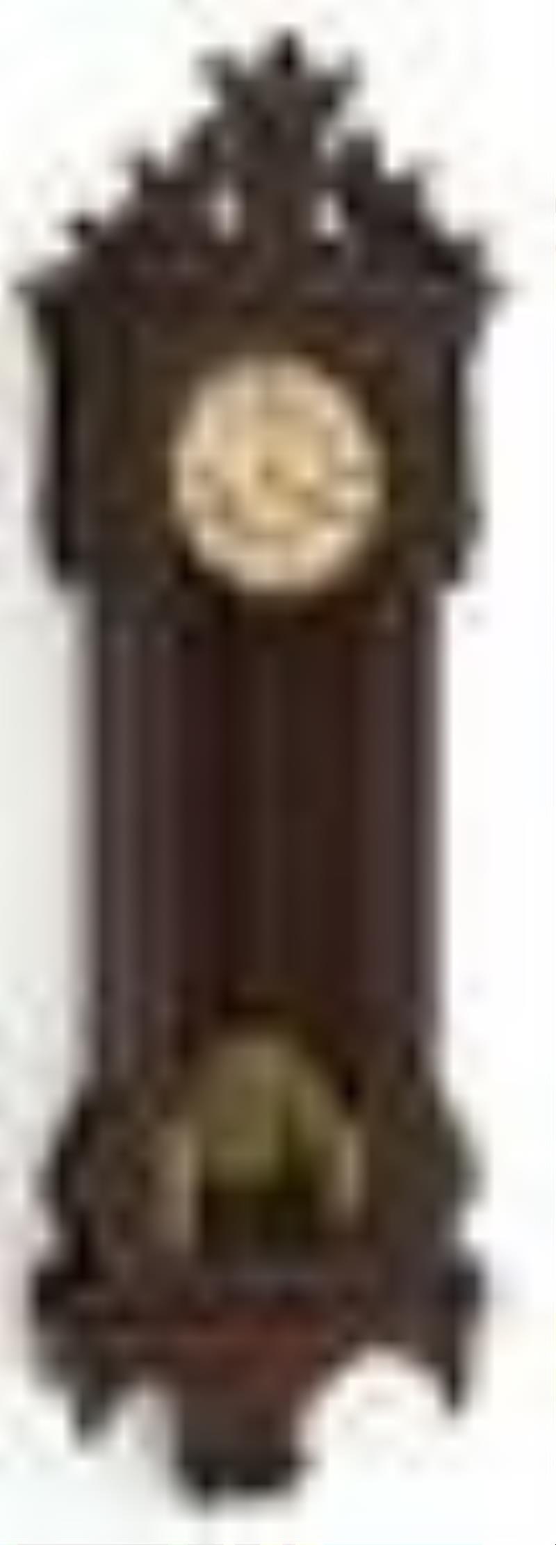 Ansonia “Prompt” Wall Regulator Clock-ClockPrices.Com