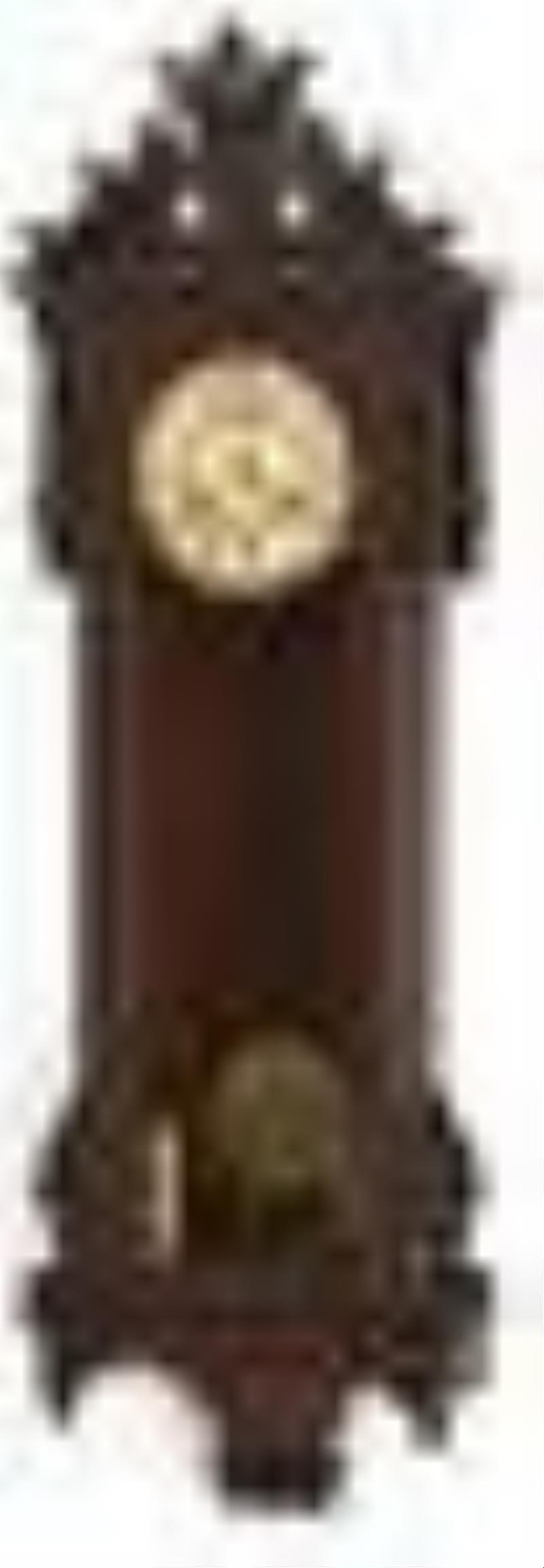 Ansonia “Prompt” Wall Regulator Clock-ClockPrices.Com