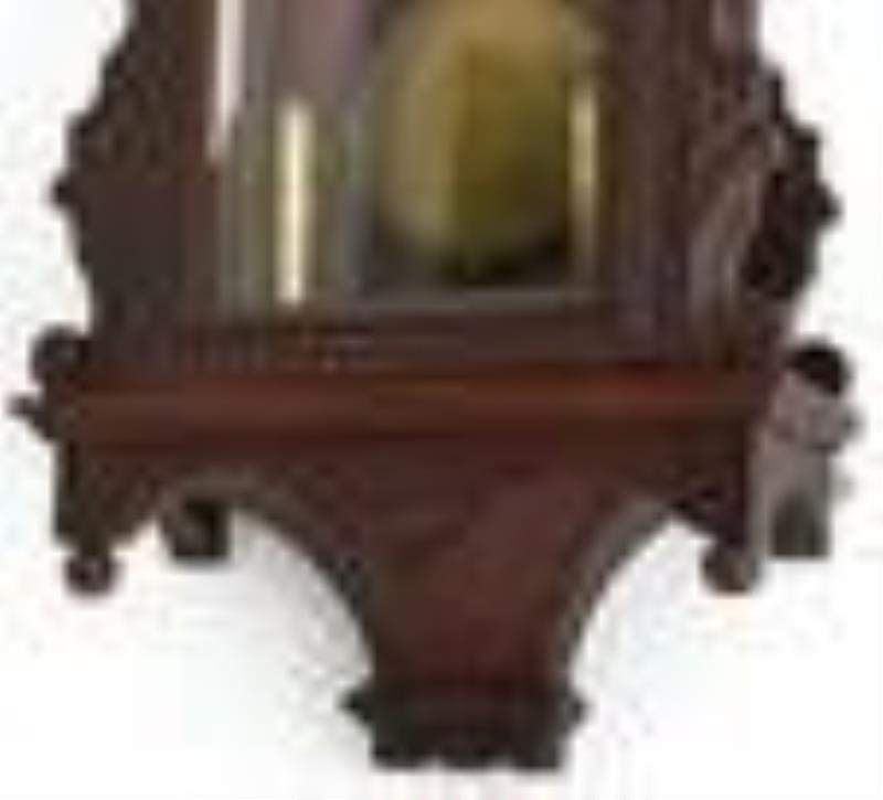 Ansonia “Prompt” Wall Regulator Clock-ClockPrices.Com