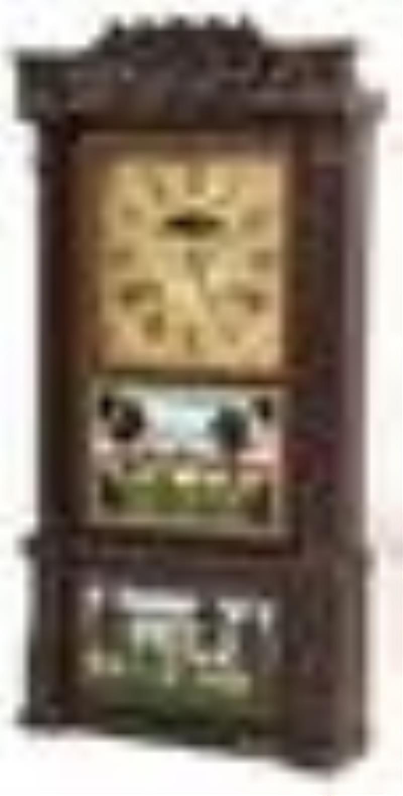 Birge & Mallory Triple Decker Shelf Clock Price Guide
