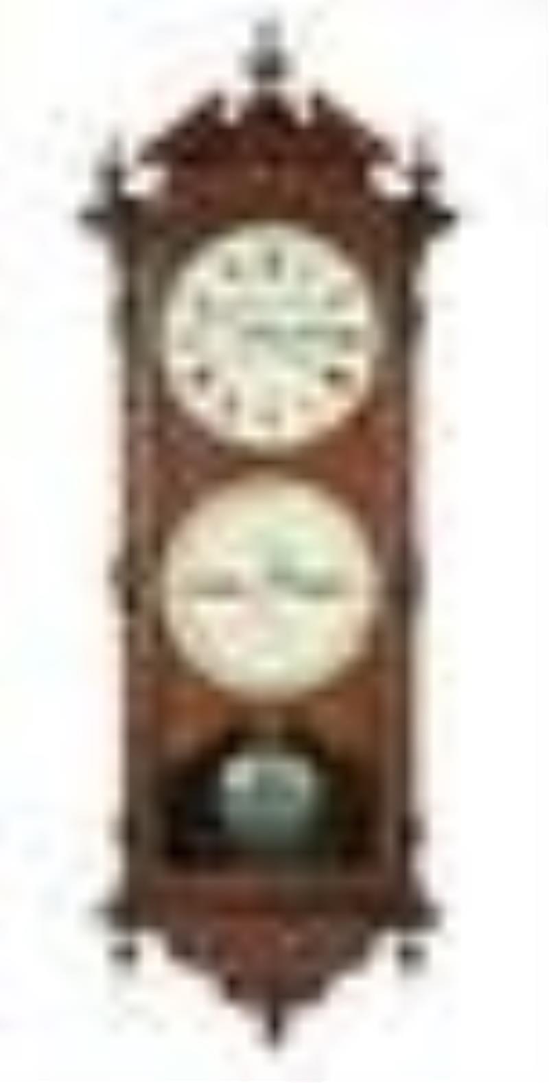 Ithaca #2 Regulator Calendar Clock Price Guide