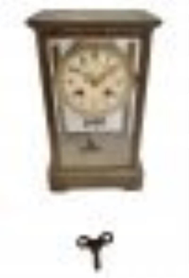 Mercury Pendulum Crystal Regulator Chiming Desk Clock Price Guide