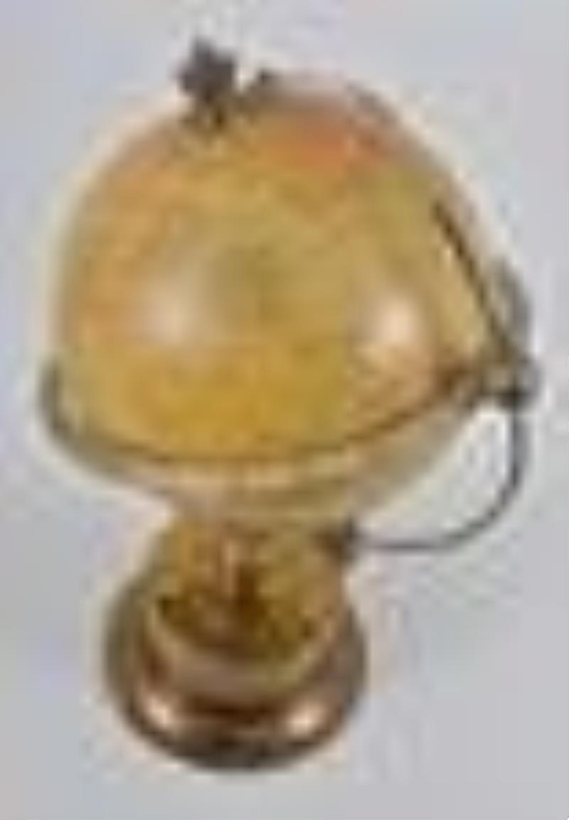 France, Globe Clock Co. small globe clock Price Guide