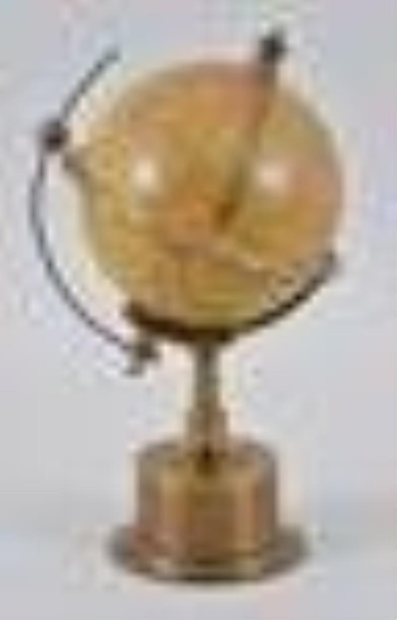 France, Globe Clock Co. small globe clock Price Guide