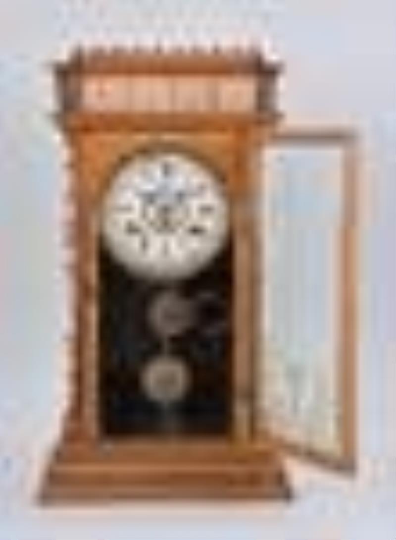 Gilbert Benworth calendar shelf clock Price Guide
