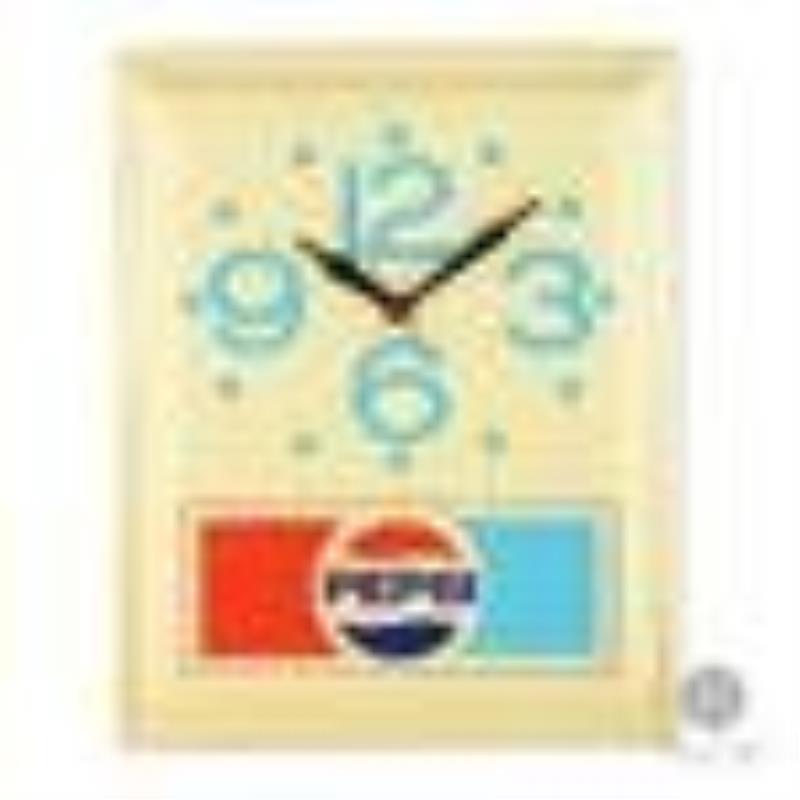 Pepsi-Cola Lighted Clock Price Guide