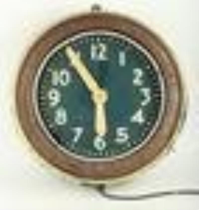 Neon Ice Cream Parlour Wall Clock Price Guide