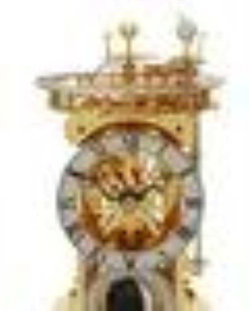 A Frank Monk orrery clock Price Guide