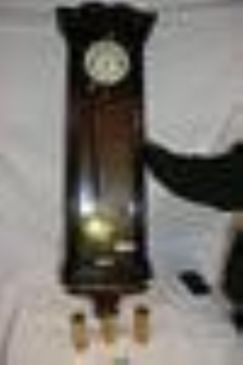 F. Wehrle Triple Weight Wall Clock Price Guide