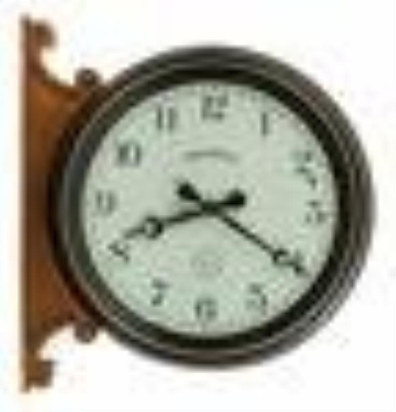 Double-Sided Hahl Pneumatic Slave Clock Price Guide