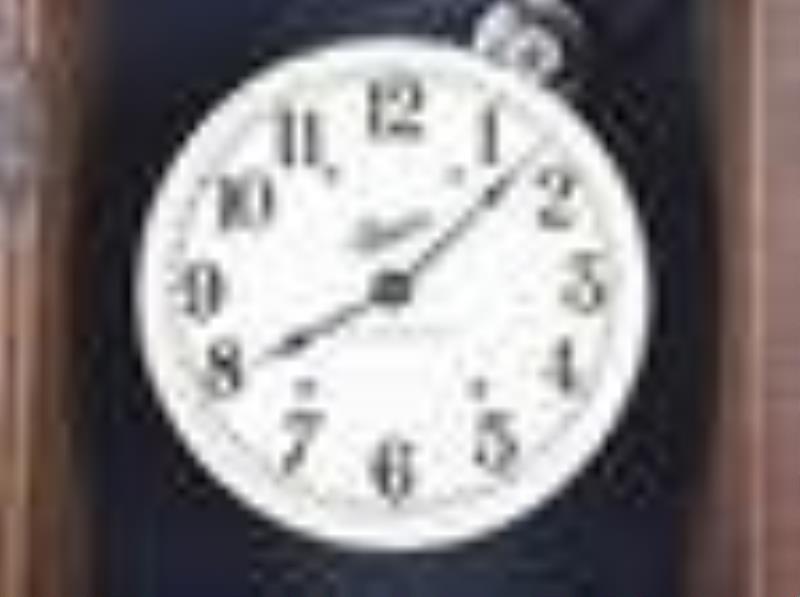 Oak Simplex Time Recorder Co slave clock Price Guide