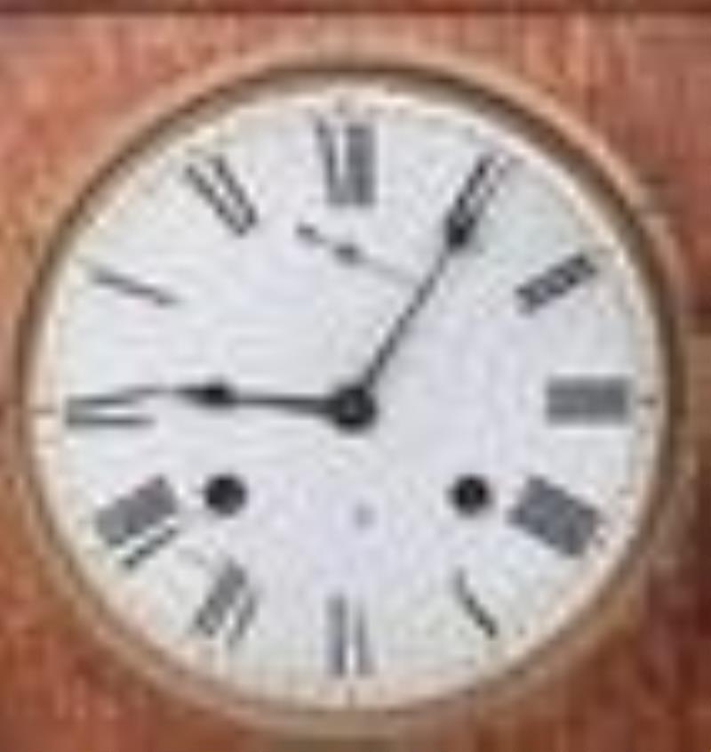 Oak 30 Day Time Register Clock Price Guide