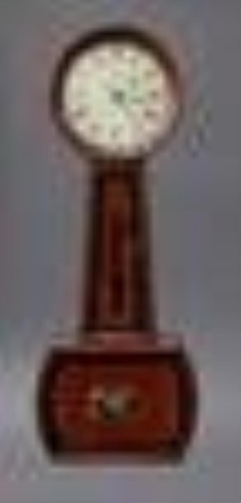 Howard style 1-weight banjo clock, Price Guide