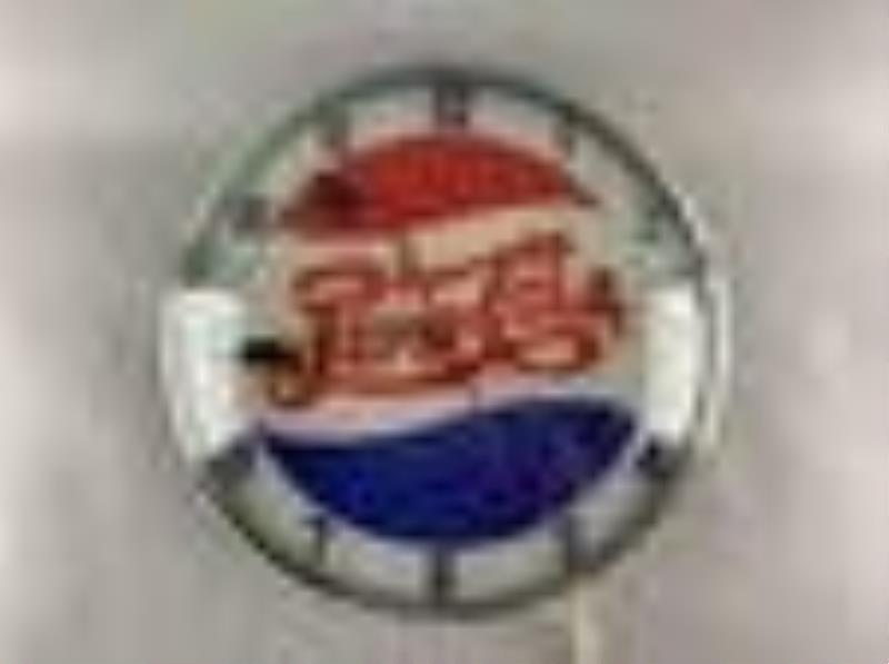 Vintage Pepsi Cola Light Up Advertising Clock Price Guide