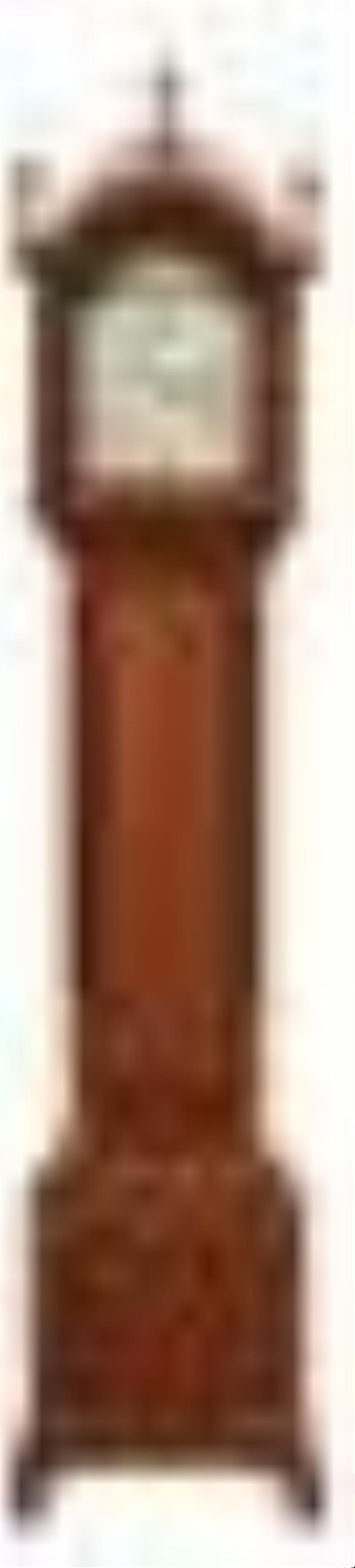 Elmer O. Stennes Dwarf Grandfather Clock with Rocking Price Guide