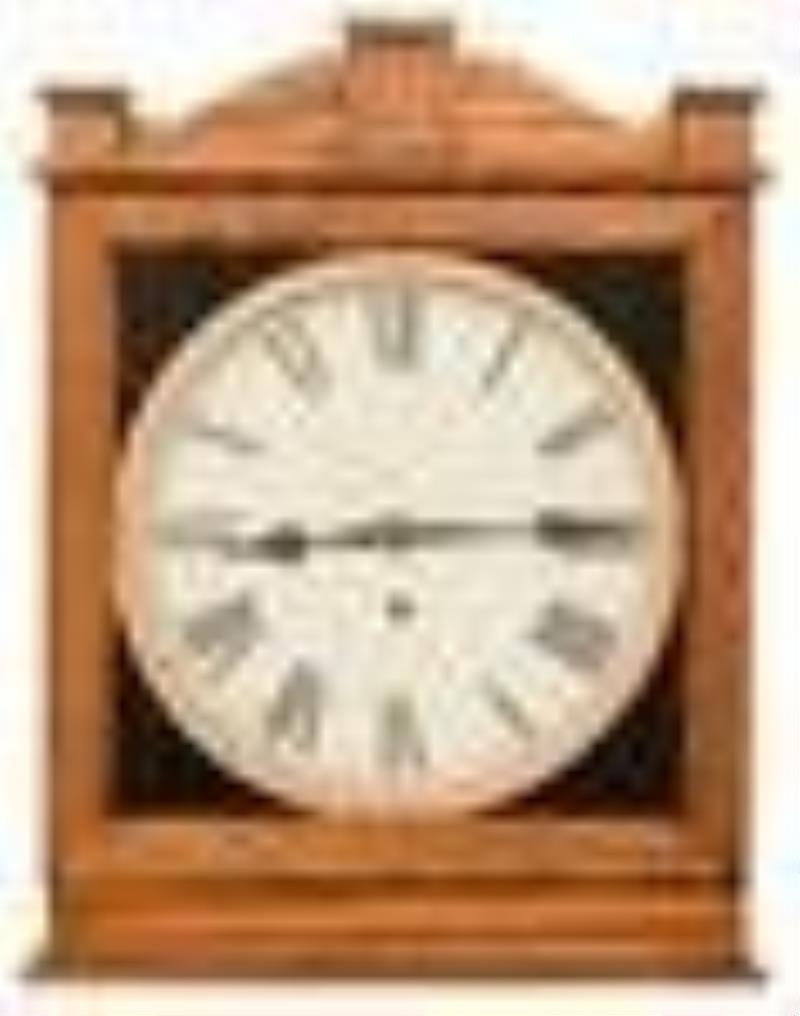 Gilbert ”Corridor” Square Gallery Clock Price Guide