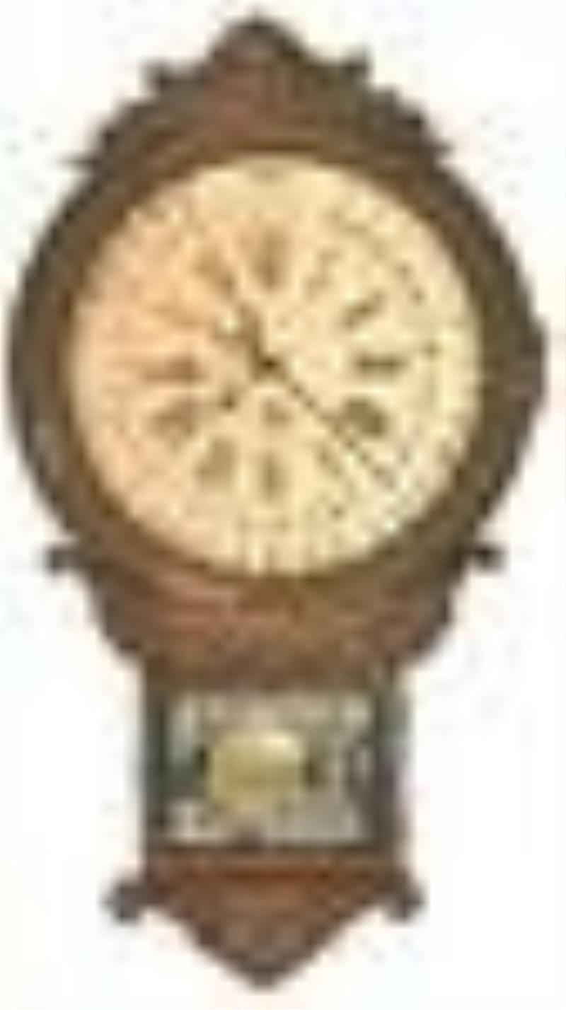 Early Wm. L. Gilbert Clock Co. Calendar Wall Clock Price Guide