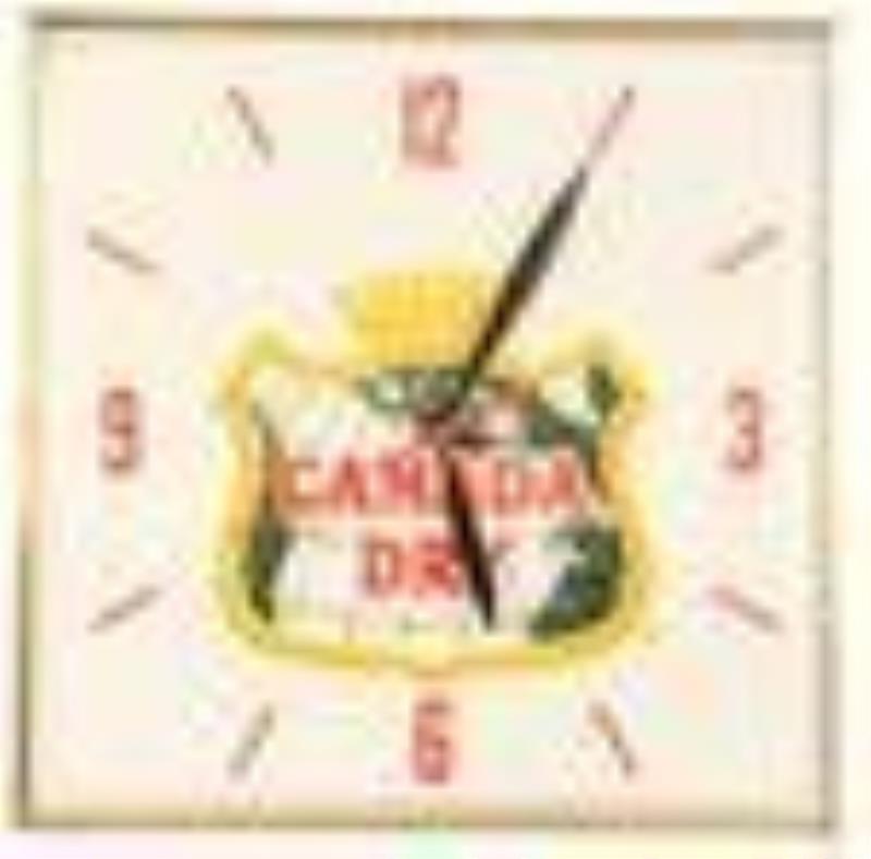 Canada Dry Lighted Clock Price Guide