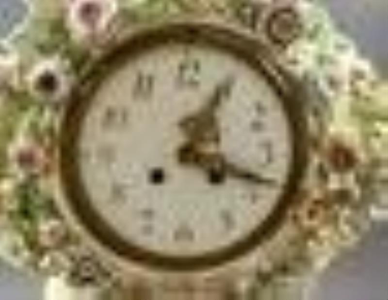 Meissen Mantle Clock, 19th Century Price Guide