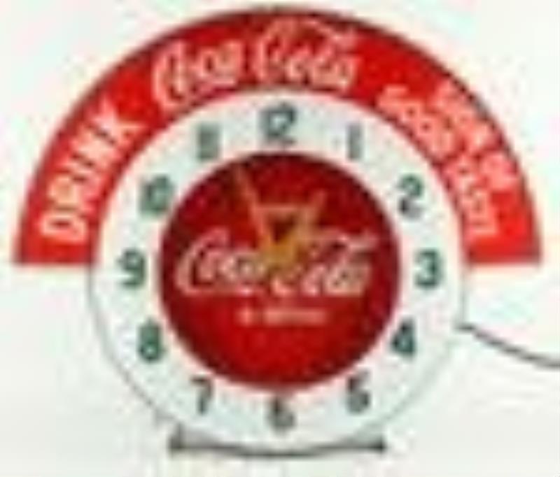 Coca-Cola Marquee Cleveland Clock Price Guide