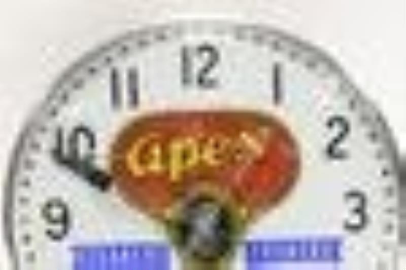 Vintage Apex Washers Lighted Advertising Clock Price Guide