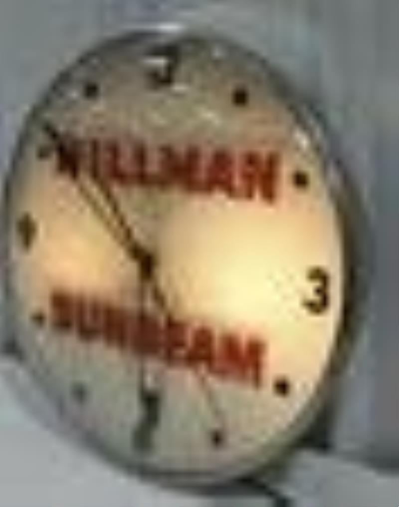 Hillman Sunbeam Dealership Lighted Adv PAM Clock Price Guide