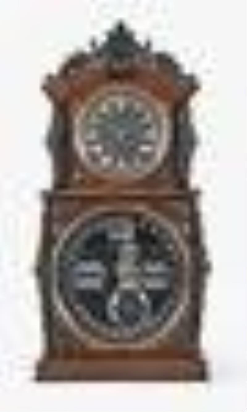 Ithaca Calendar Clock Co. Parlor 3 1/2 mantel clock Price Guide