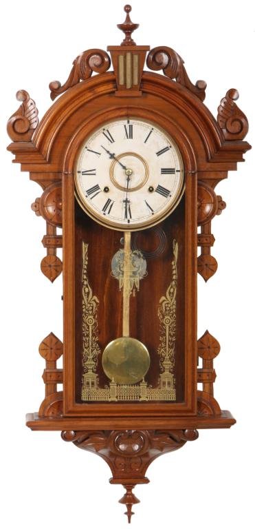Gilbert Columbia Oak Wall Clock Price Guide