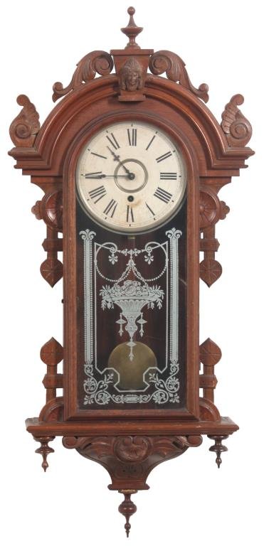 Gilbert Columbia Oak Wall Clock Price Guide
