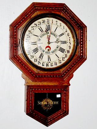 Gilbert Admiral Oak Calendar Wall Clock Price Guide