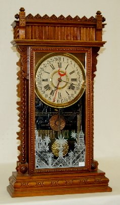 Gilbert Benworth Oak Calendar Clock Price Guide
