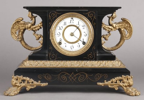 Ansonia Belgium Iron Mantle Clock Price Guide