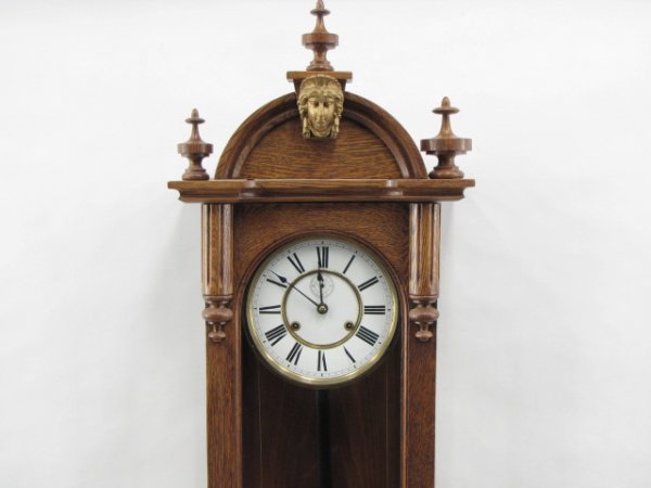 Antique American Ansonia Capitol Oak Wall Clock Price Guide