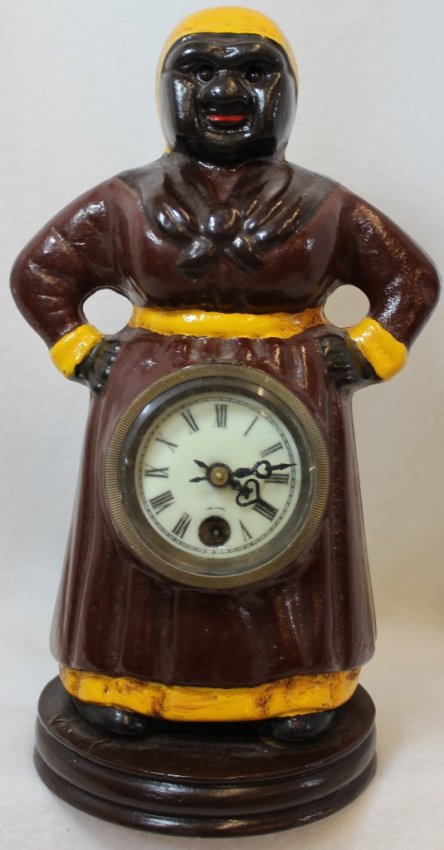 Bradley & Hubbard Sambo Blinking Eye Clock Price Guide