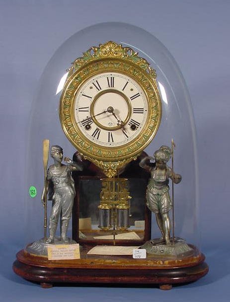 Ansonia “crystal Palace No. 1 Extra” Mantel Clock Price Guide