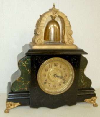 Gilbert Curfew Bell Top Mantle Clock Price Guide