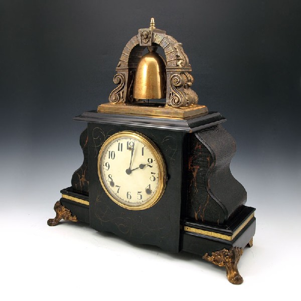 Gilbert Curfew Bell Top Mantle Clock Price Guide