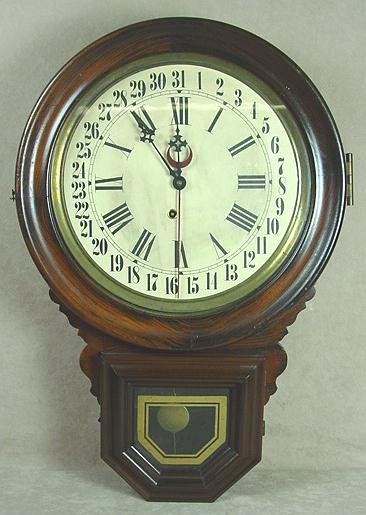 Ingraham Dew Drop Calendar Schoolhouse Clock Price Guide Ingraham Dew Drop Calendar Schoolhouse Clock Price Guide