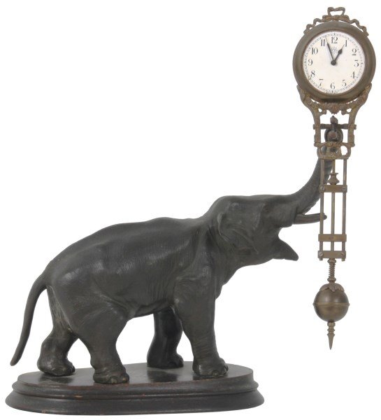 Junghans Figural Elephant Swinger Mantel Clock Price Guide