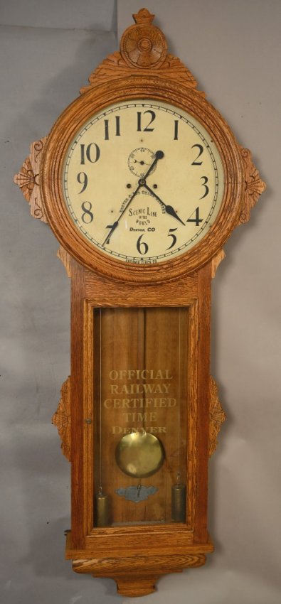 Ansonia General Oak Case Regulator Wall Clock Price Guide