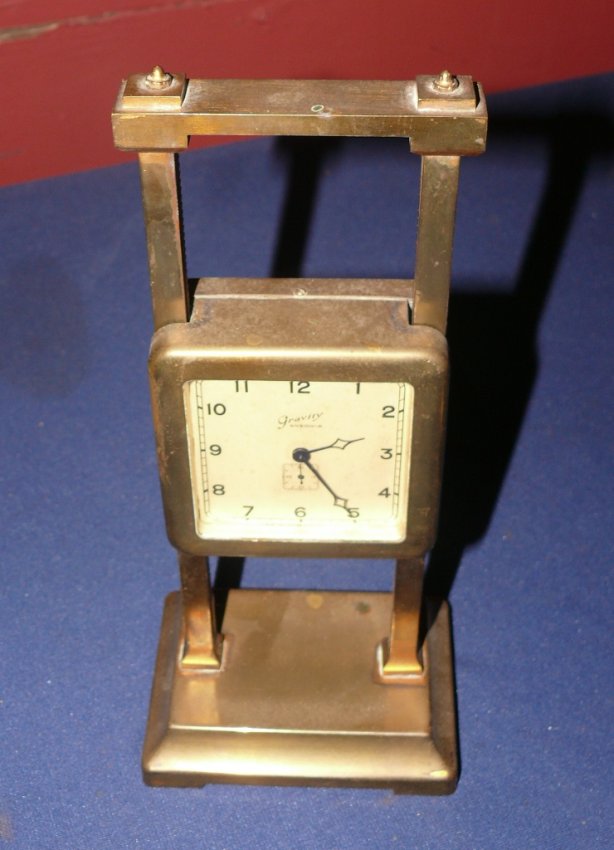 Antique Ansonia Metal Case Gravity Clock Price Guide