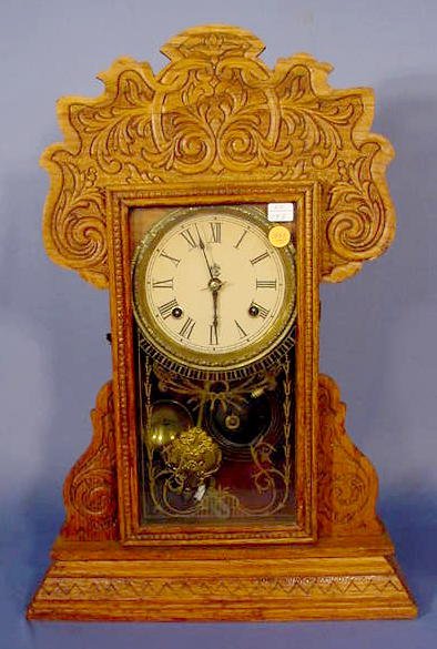 Oak Waterbury “harlem” Kitchen Clock Price Guide
