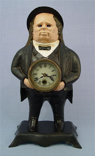 Bradley & Hubbard John Bull Moving Eyes Clock Price Guide
